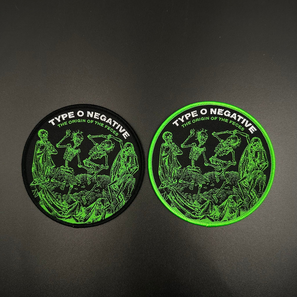 Type O Negative - The Origin of the Feces – Pull The Plug Patches