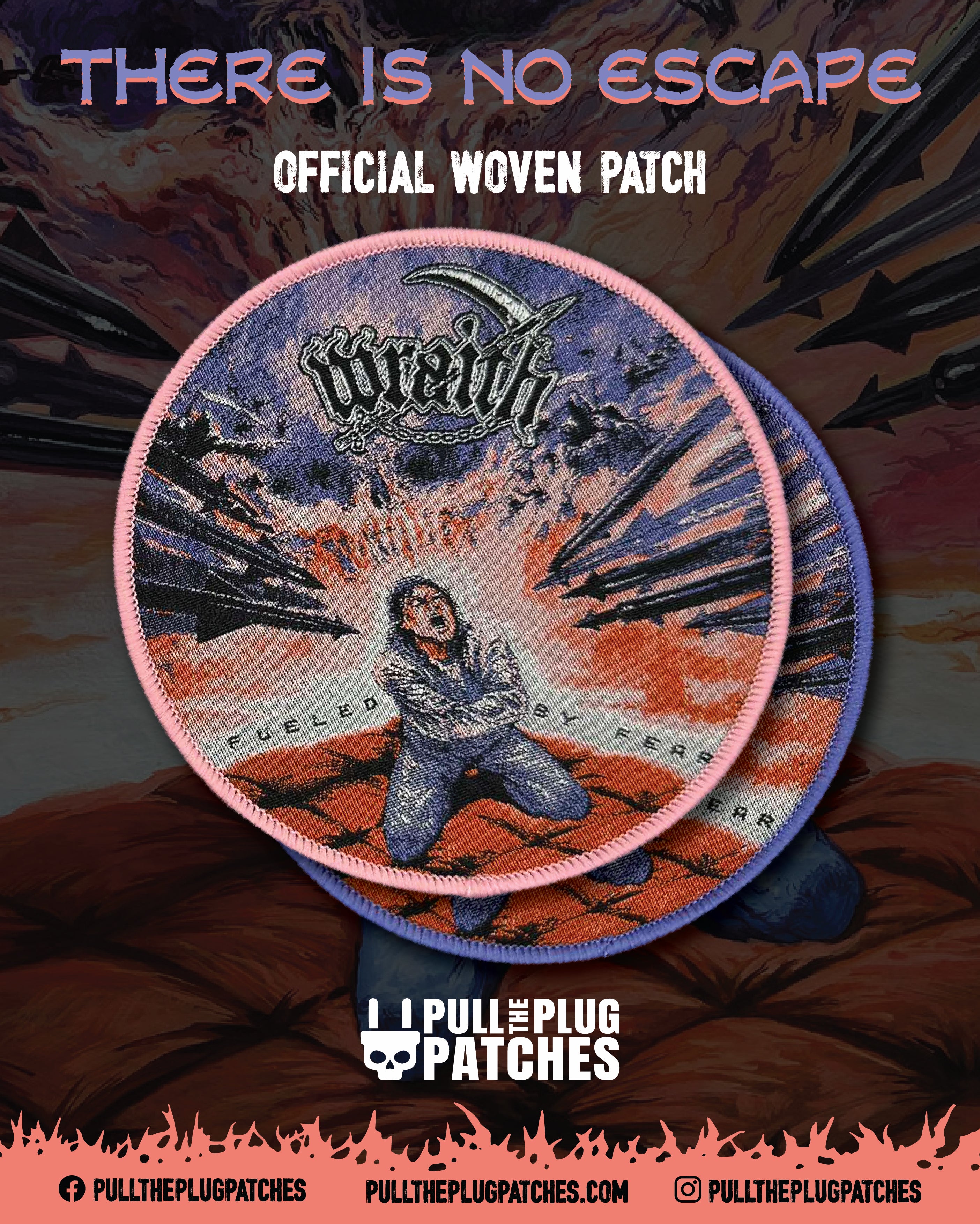 Wraith - Fueled by Fear - Patch – Pull The Plug Patches