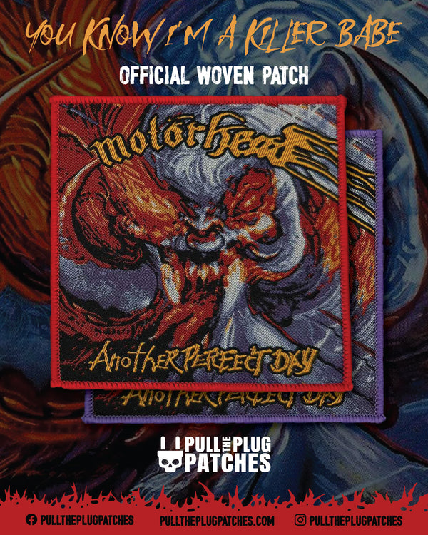 Motorhead - Another Perfect Day - Square Patch – Pull The Plug Patches