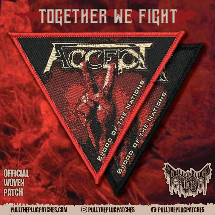 Accept – Pull The Plug Patches