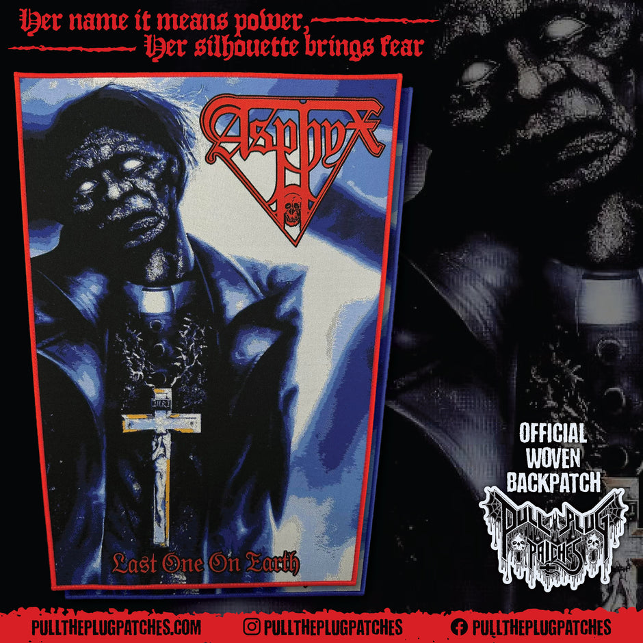 Woven Backpatches – Pull The Plug Patches