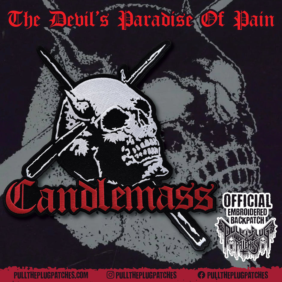 Candlemass – Pull The Plug Patches