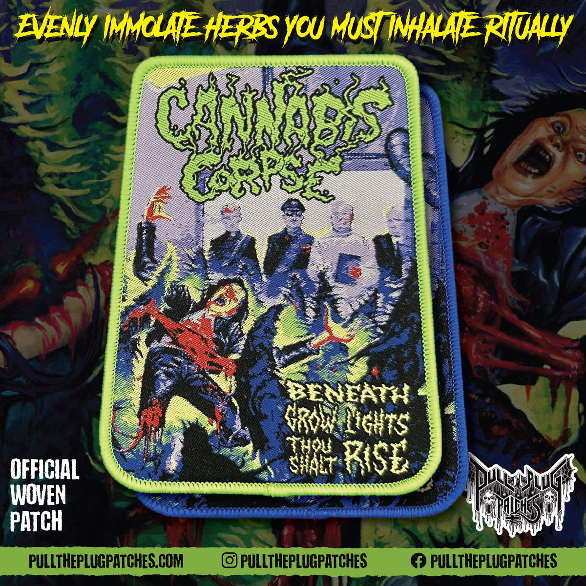 Cannabis Corpse - Beneath Grow Lights Thou Shalt Rise – Pull The Plug ...