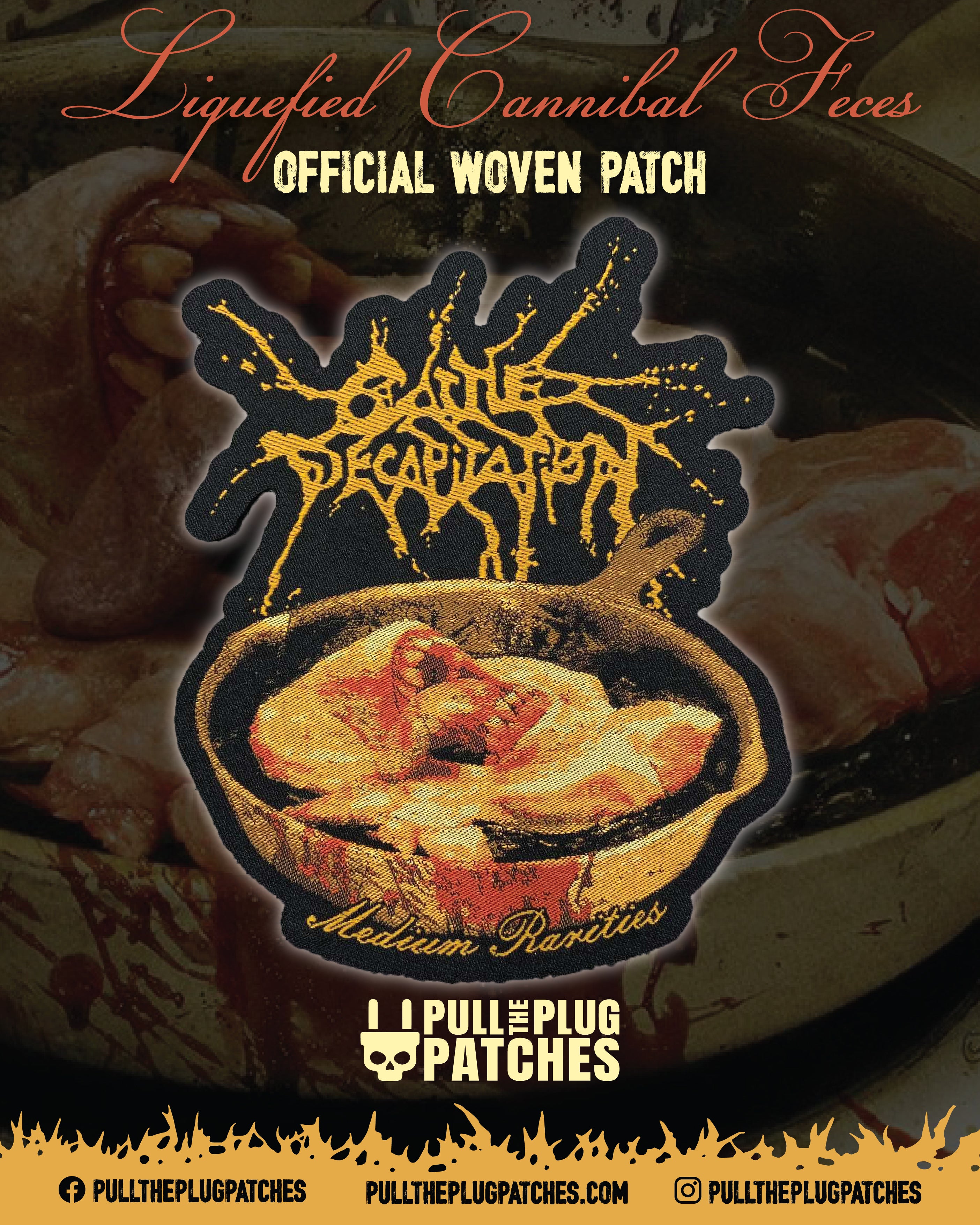 Cattle Decapitation - Medium Rarities - Patch – Pull The Plug Patches