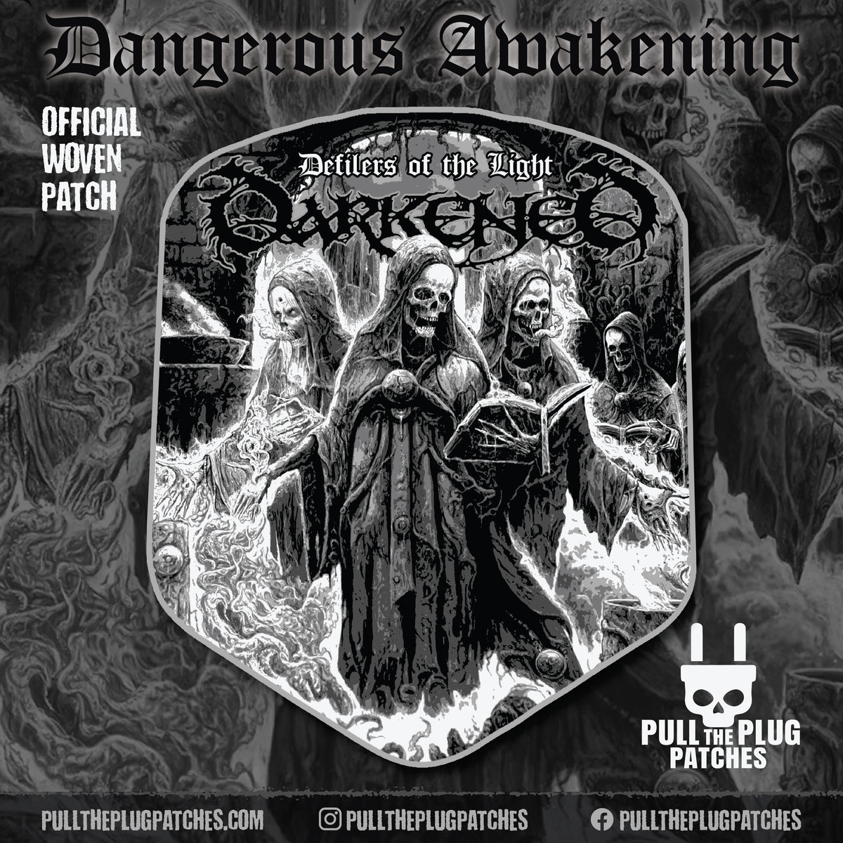 Darkened - Defilers of the Light – Pull The Plug Patches