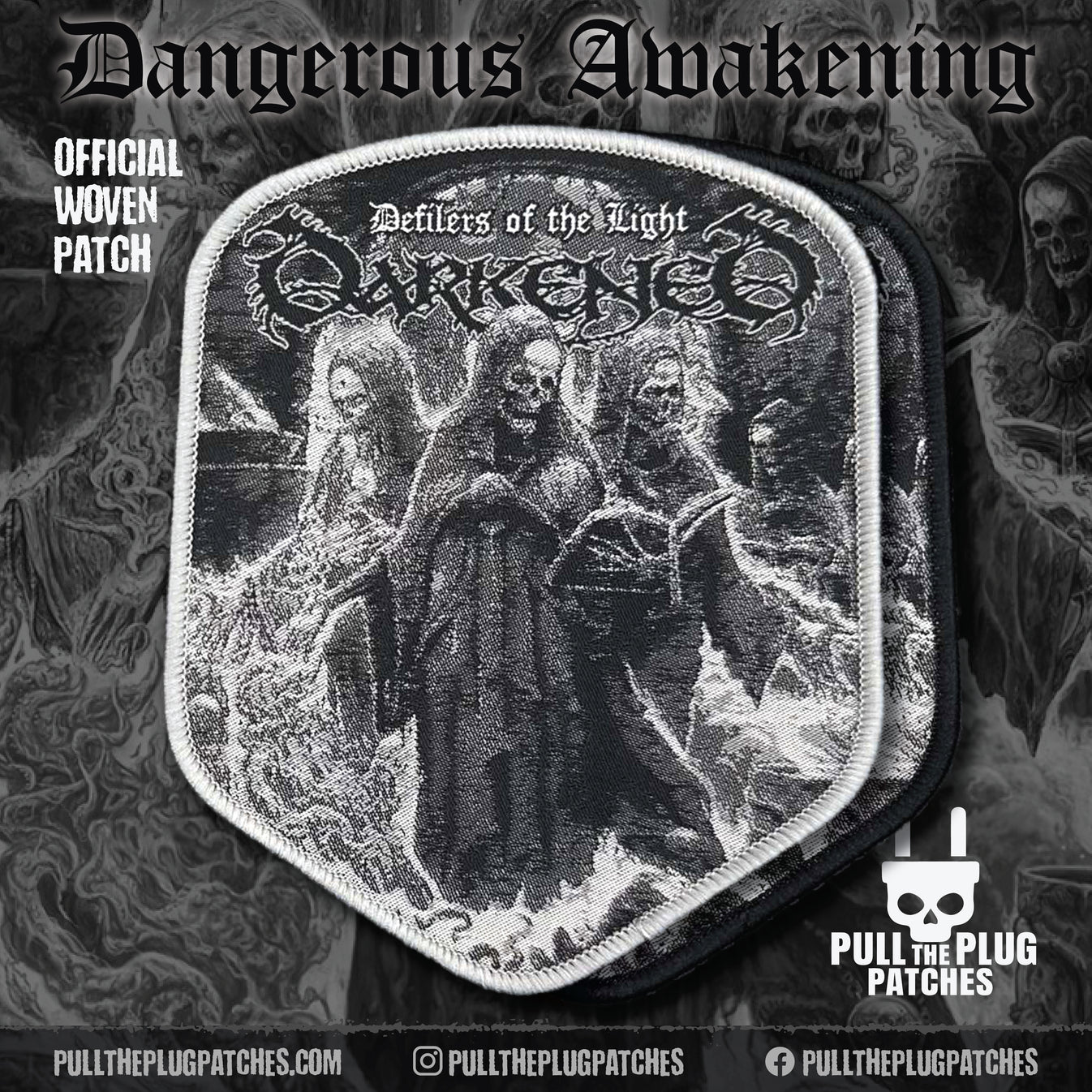 Darkened - Defilers of the Light - Patch – Pull The Plug Patches