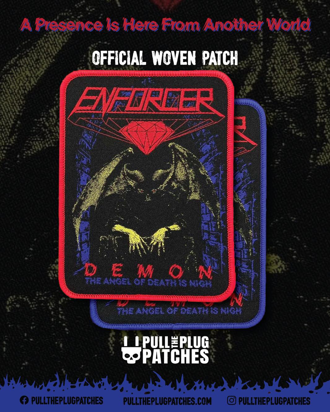 Enforcer – Pull The Plug Patches