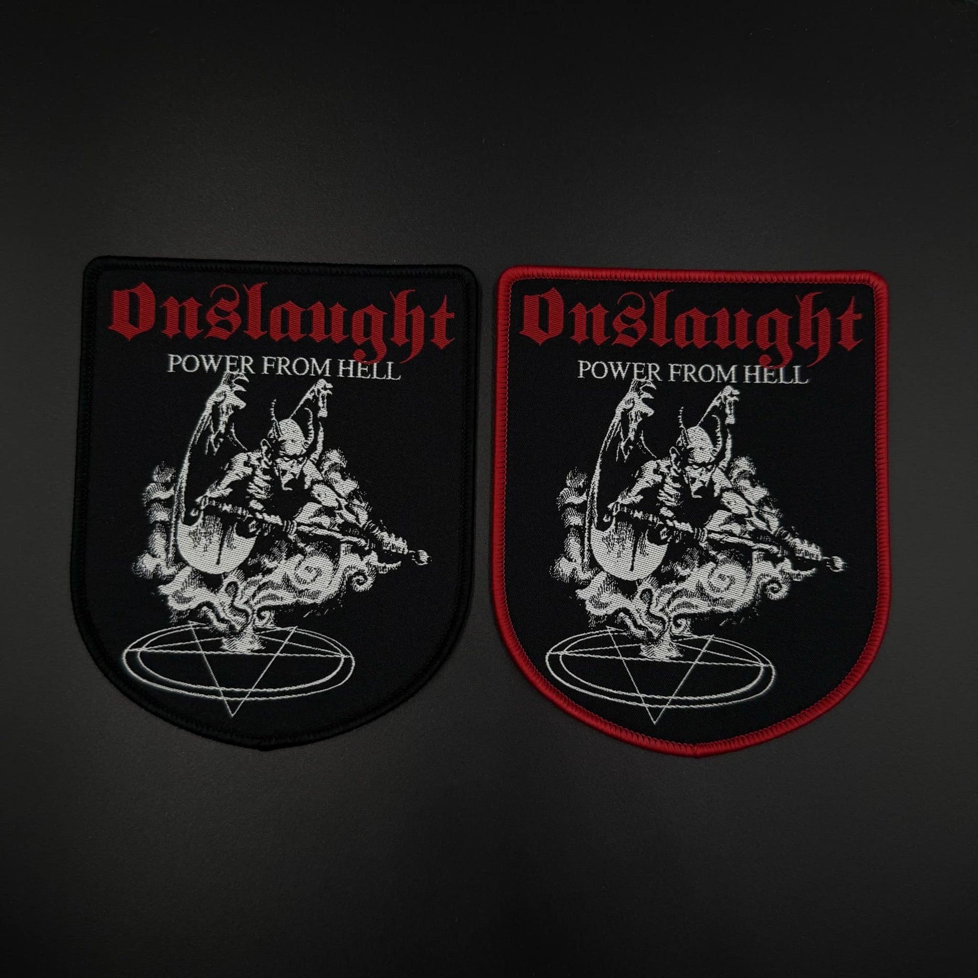 Onslaught - Power From Hell - Patch – Pull The Plug Patches