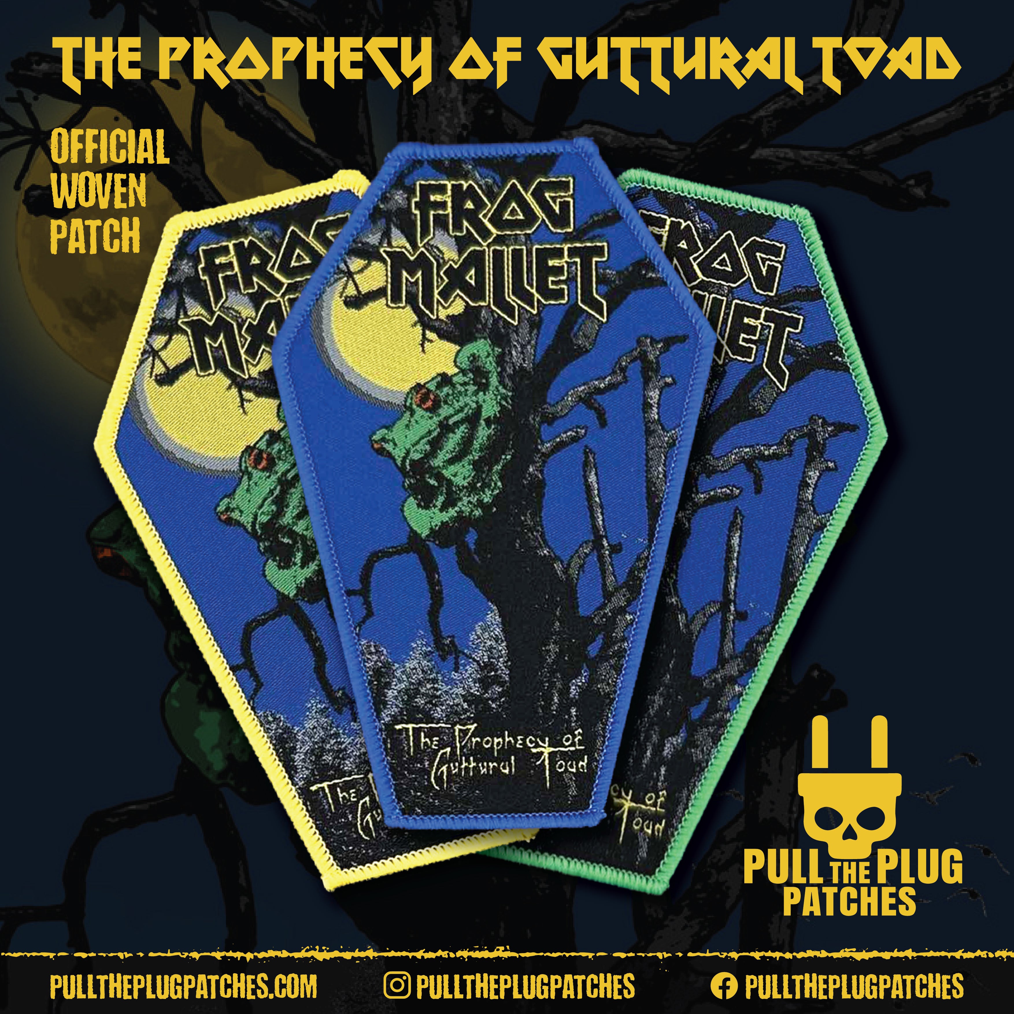 Frog Mallet – Pull The Plug Patches