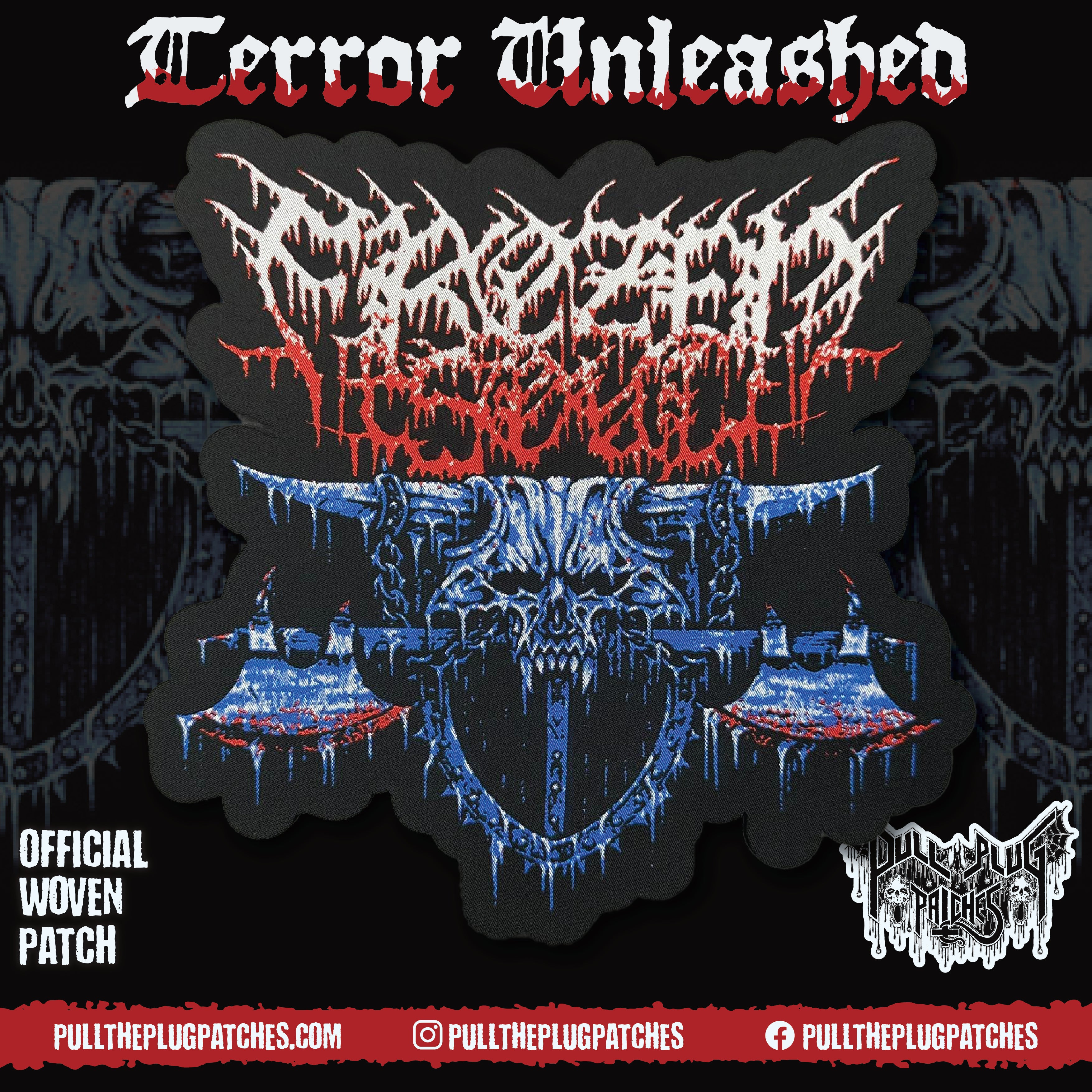 Frozen Soul - Morbid Effigy - Oversize Patch – Pull The Plug Patches