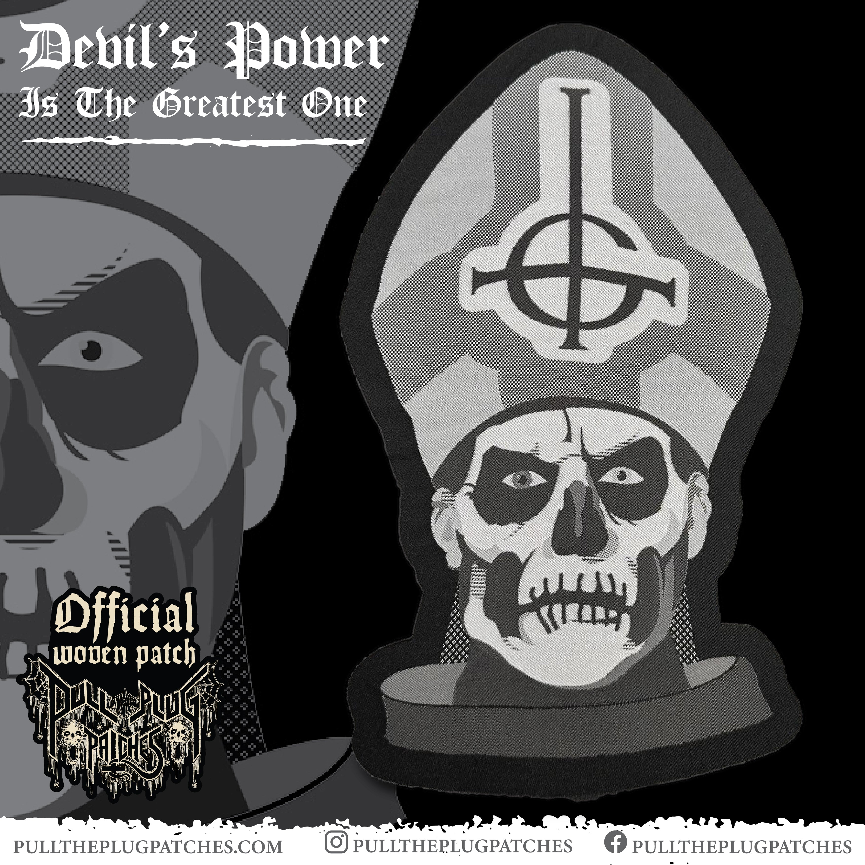 Ghost - Papa Emeritus II - Oversize Patch – Pull The Plug Patches