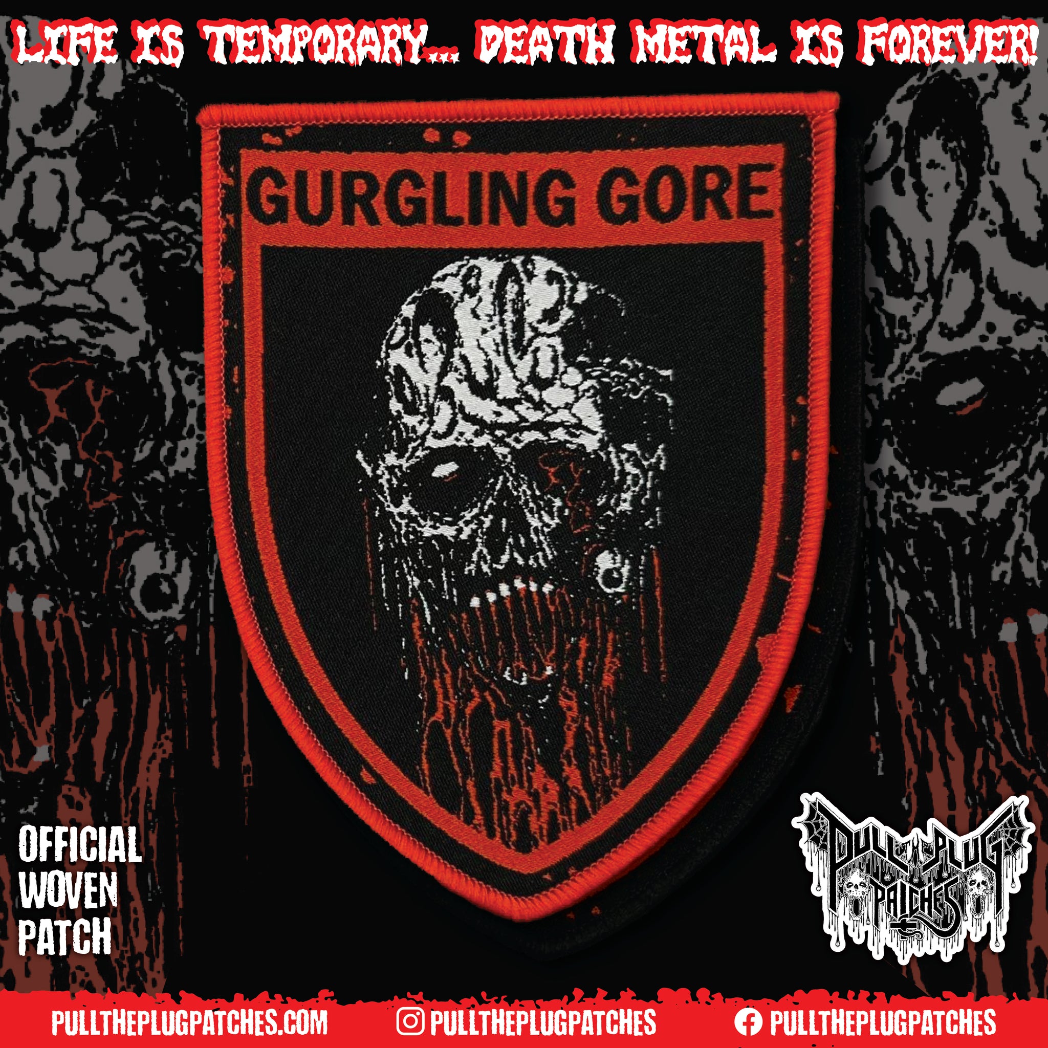 Gurgling Gore – Pull The Plug Patches
