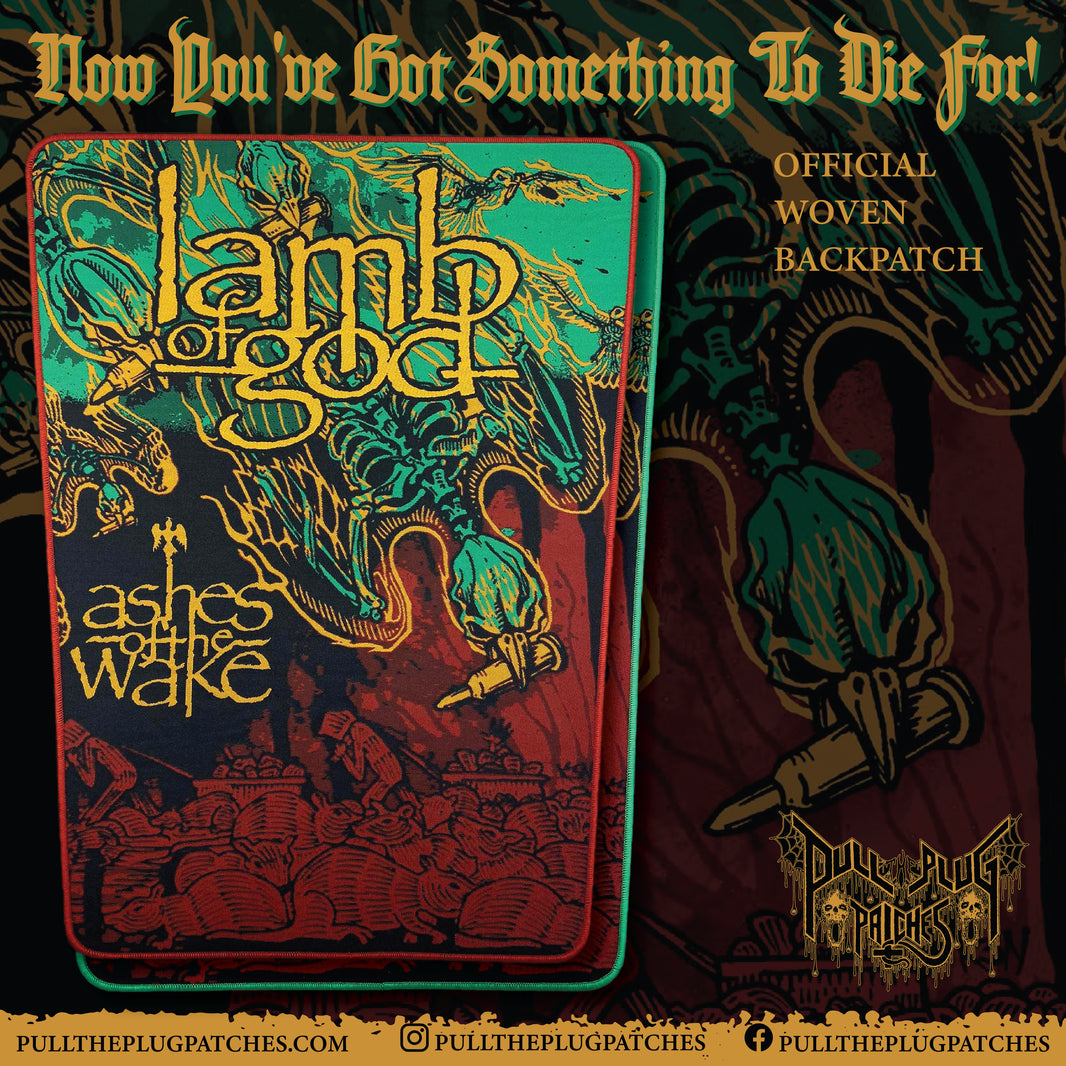 Lamb Of God – Pull The Plug Patches