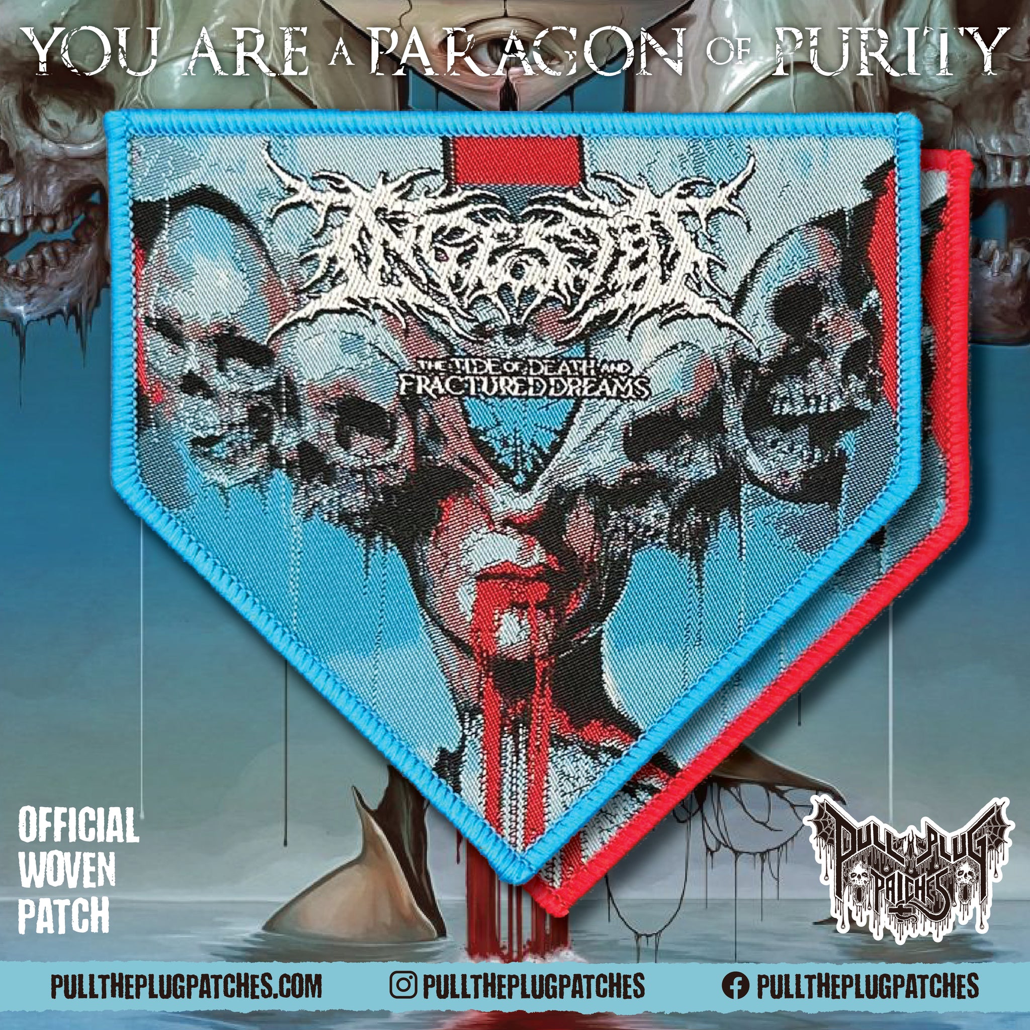 Ingested - The Tide of Death and Fractured Dreams – Pull The Plug Patches