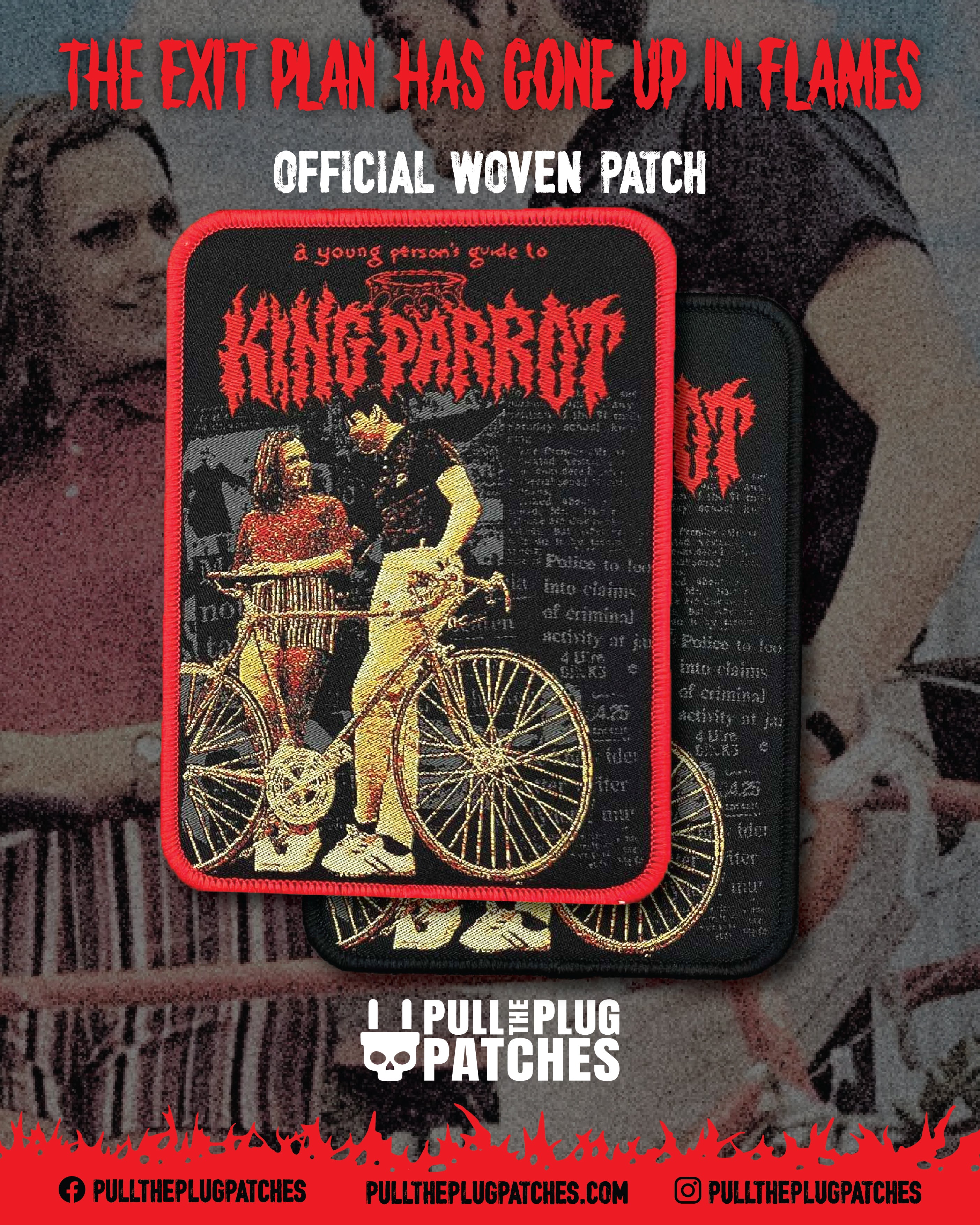King Parrot - A Young Person's Guide To - Patch – Pull The Plug Patches