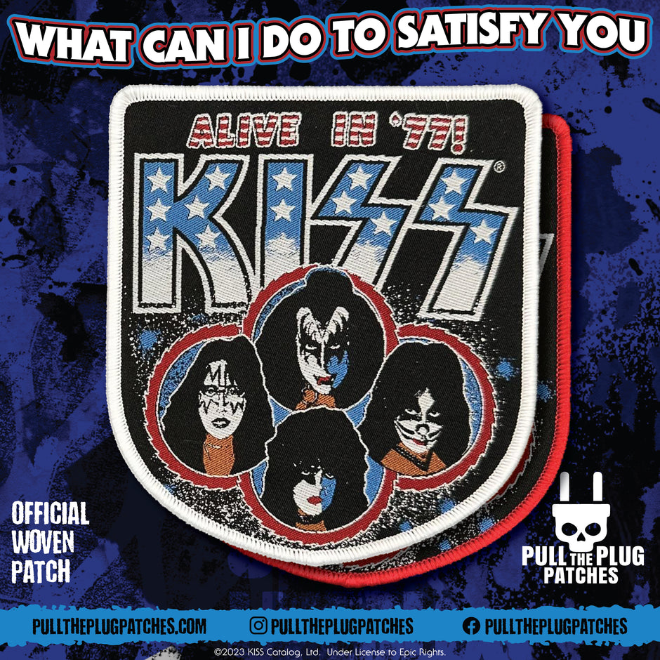 Kiss – Pull The Plug Patches