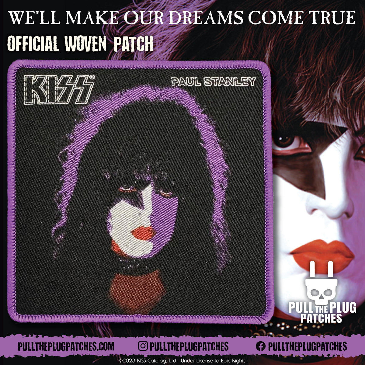 Kiss - The Starchild - Woven Patch – Pull The Plug Patches