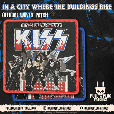 Kiss – Pull The Plug Patches