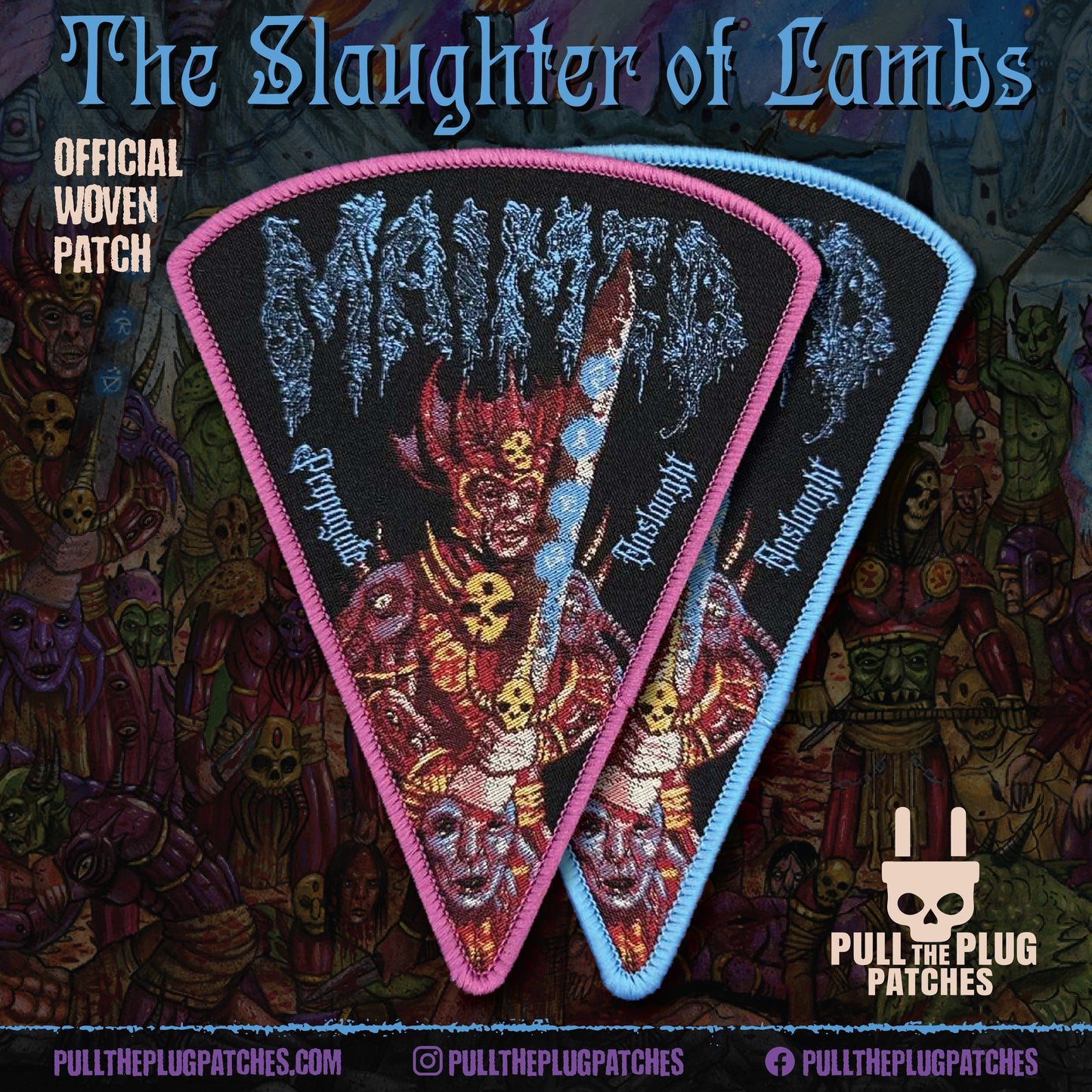 Maimed - Propagate Onslaught - Patch – Pull The Plug Patches