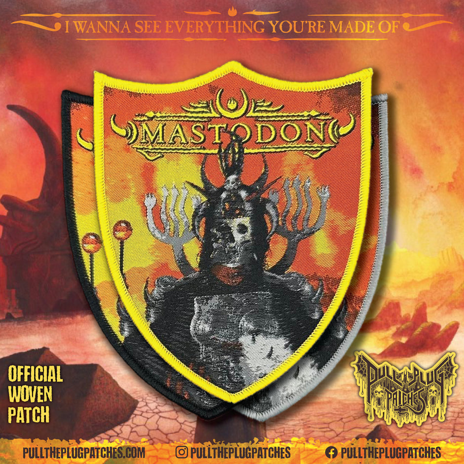 Mastodon – Pull The Plug Patches