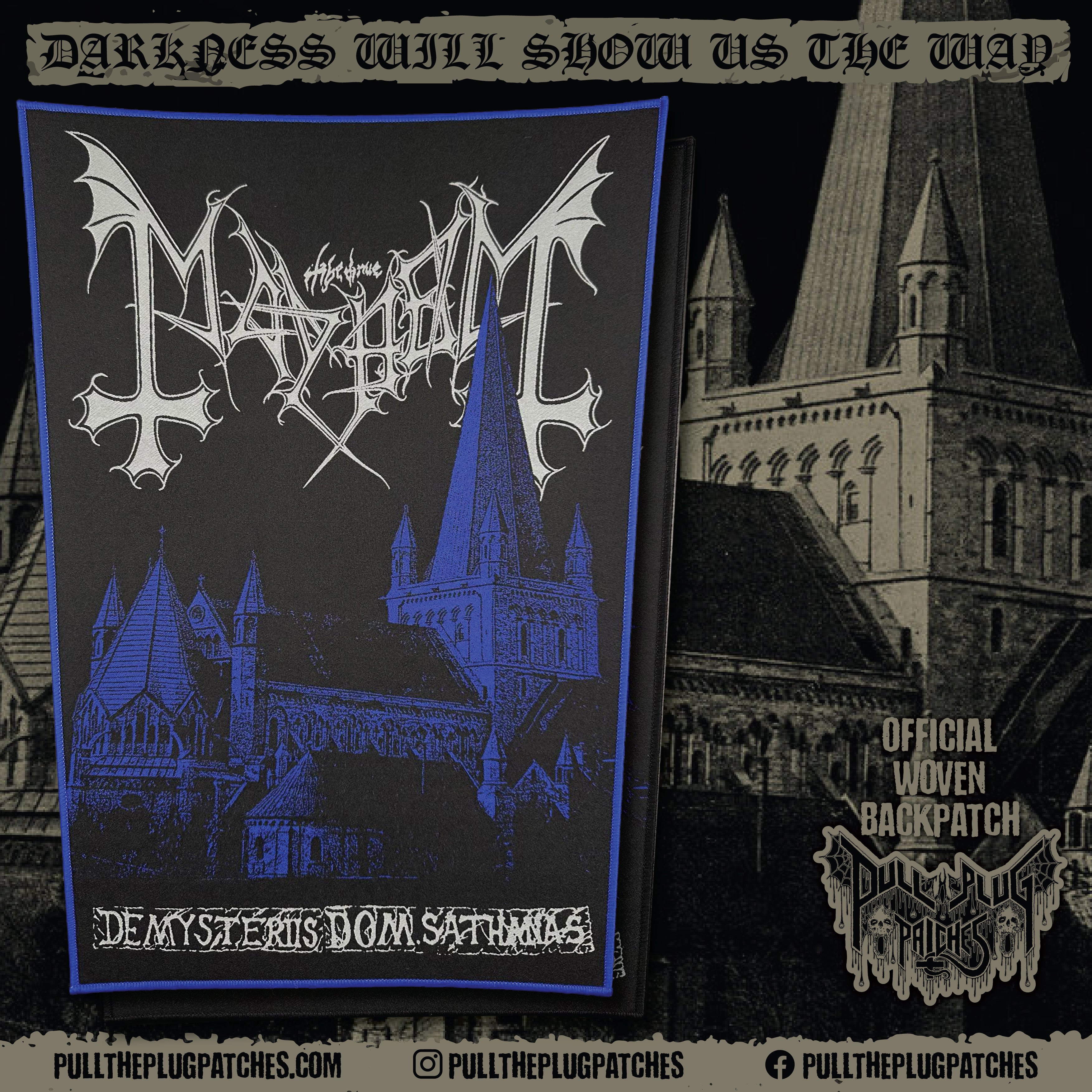 Mayhem – Pull The Plug Patches