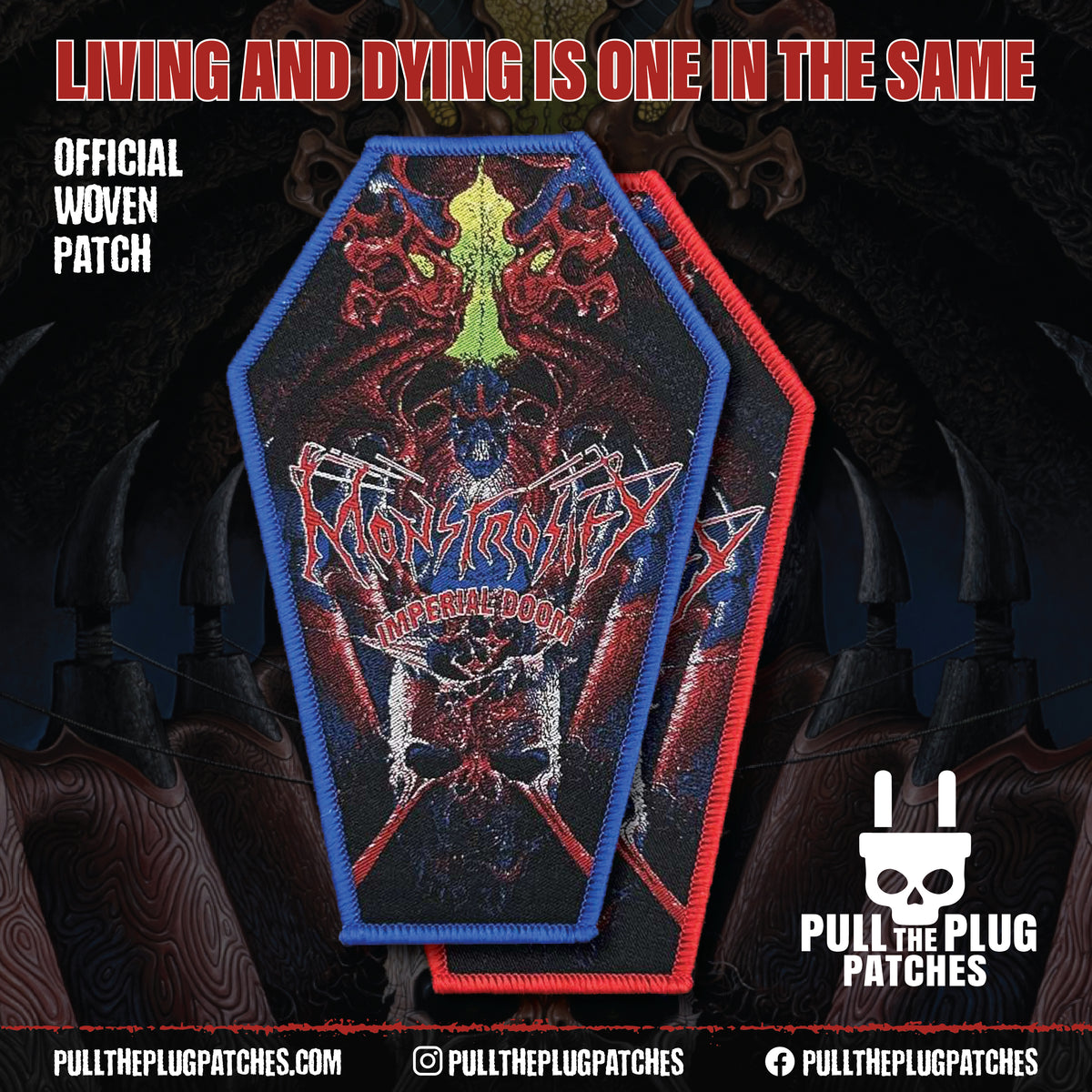 Monstrosity - Imperial Doom – Pull The Plug Patches