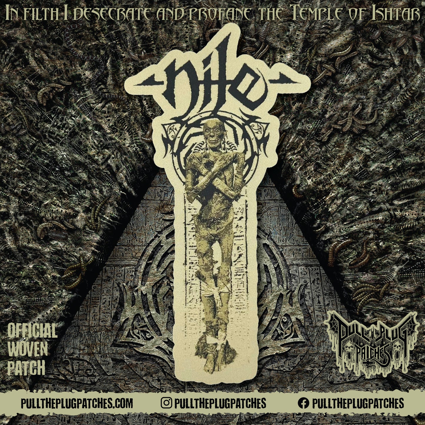 Nile - Call to Destruction – Pull The Plug Patches
