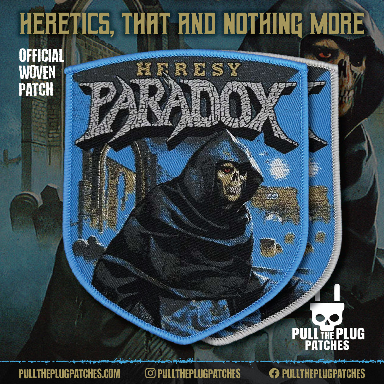 Paradox - Heresy - Patch – Pull The Plug Patches