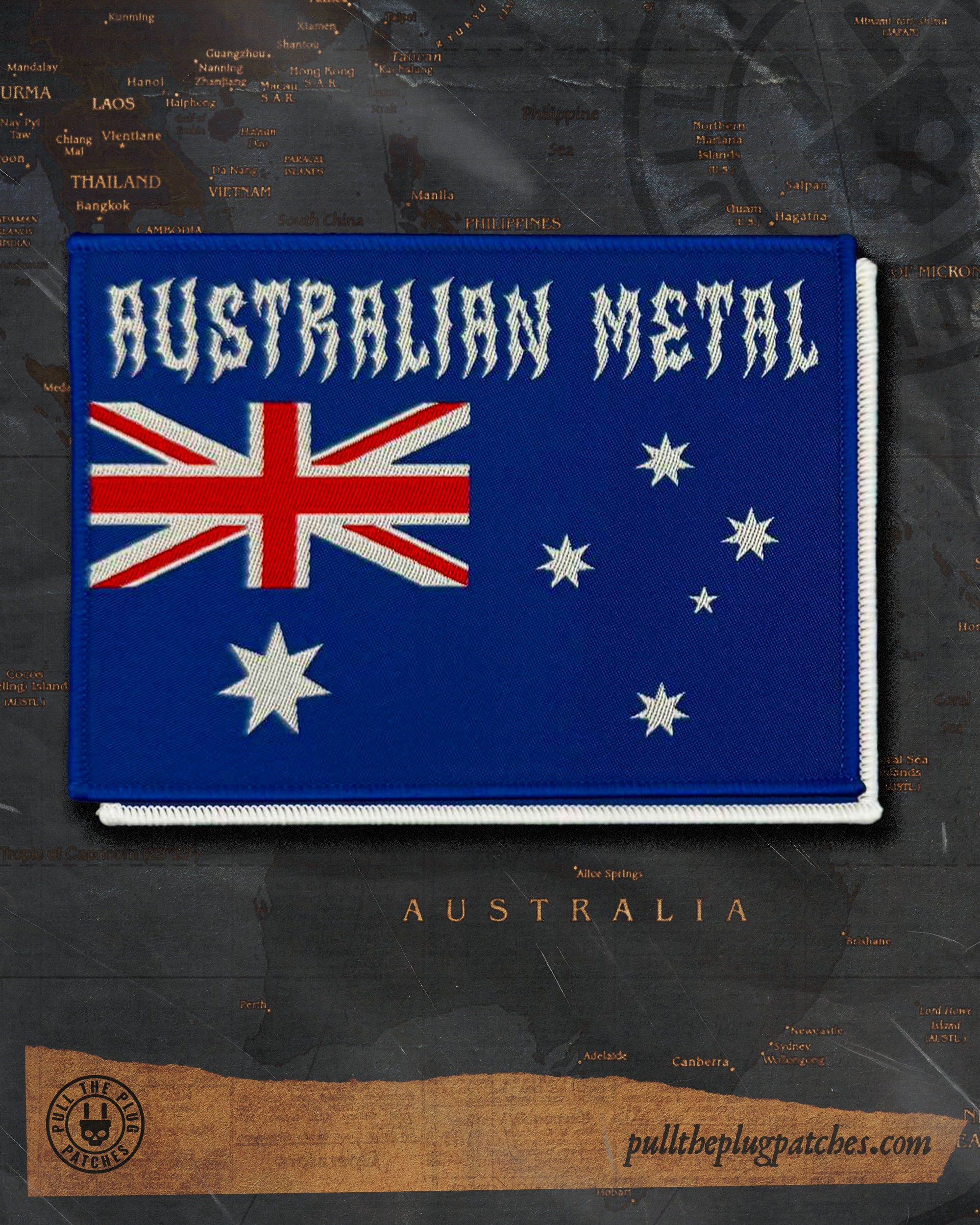 Australian Metal - Patch – Pull The Plug Patches