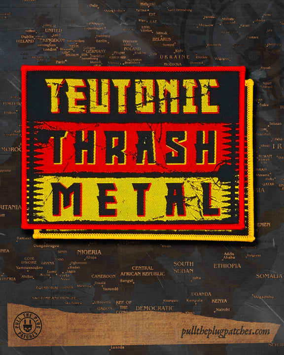 Teutonic Thrash Metal - Patch – Pull The Plug Patches