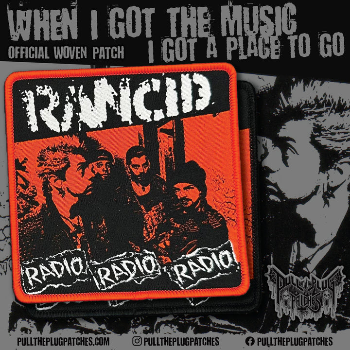 Rancid – Pull The Plug Patches