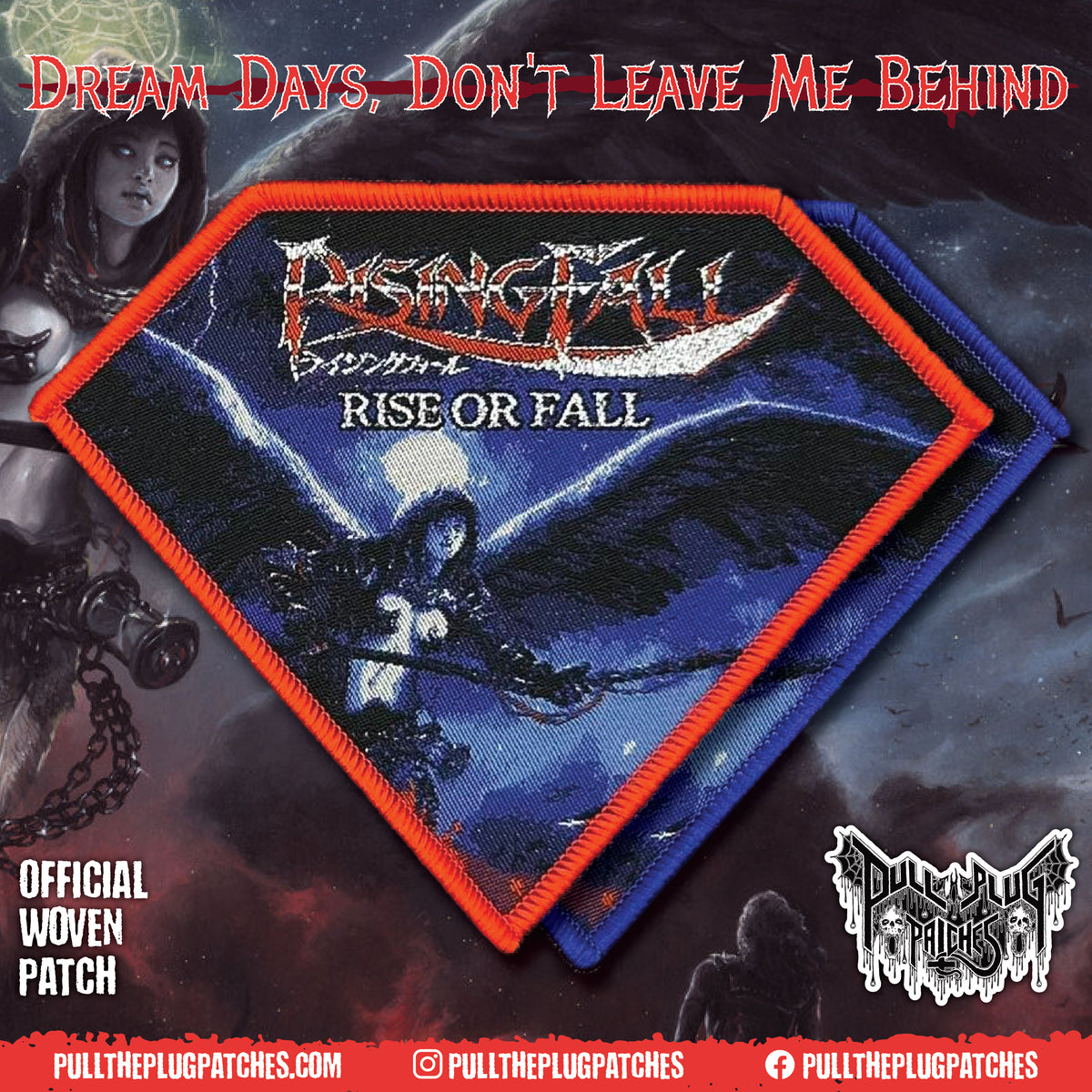 Risingfall - Rise or Fall – Pull The Plug Patches