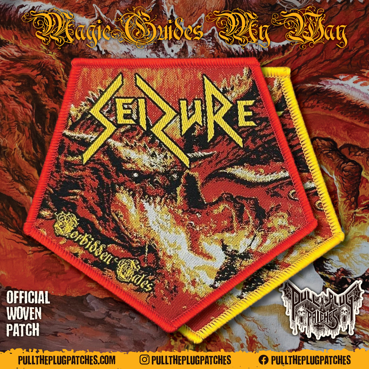 Seizure - Forbidden Tales – Pull The Plug Patches