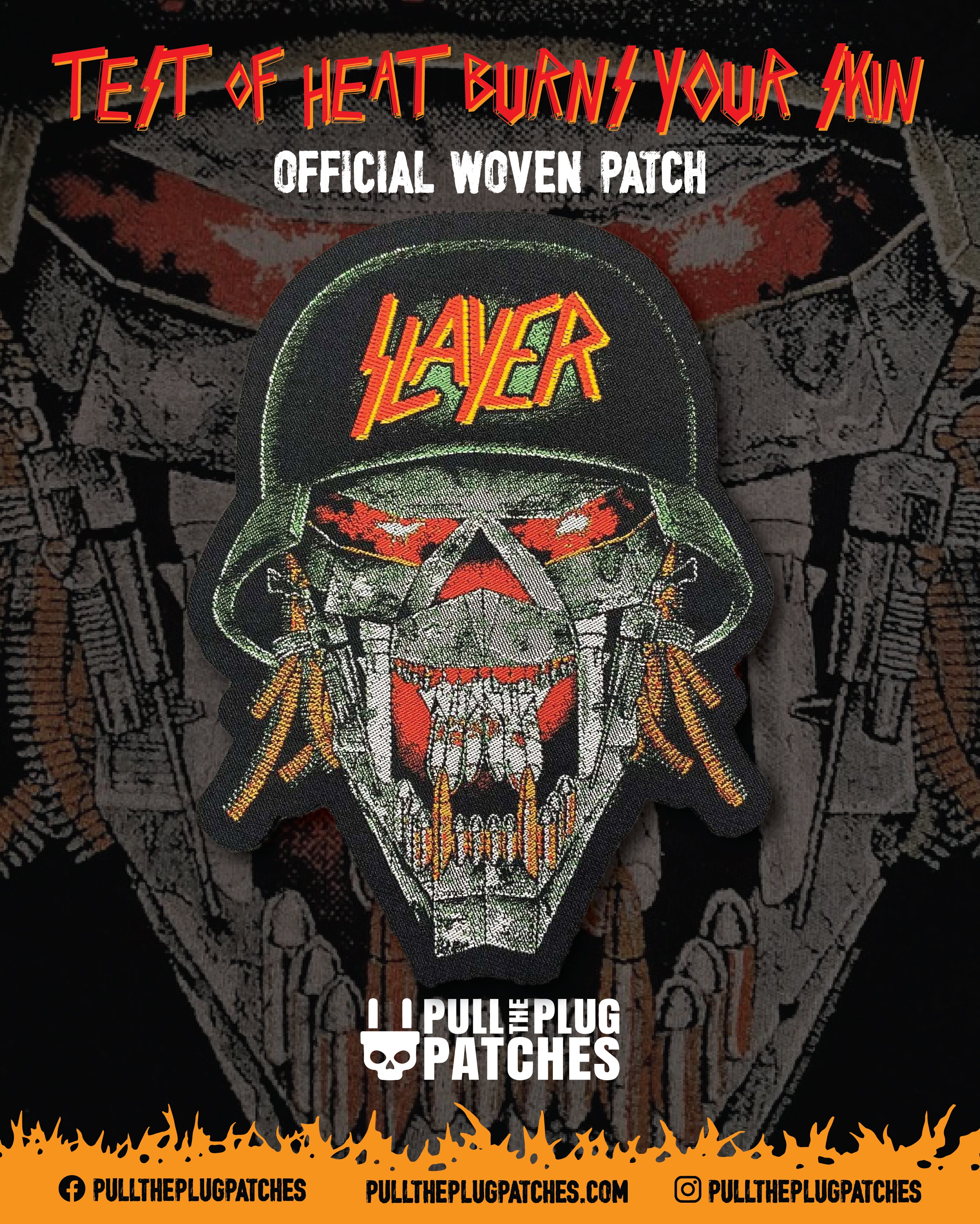 Slayer - War Ensemble - Patch – Pull The Plug Patches