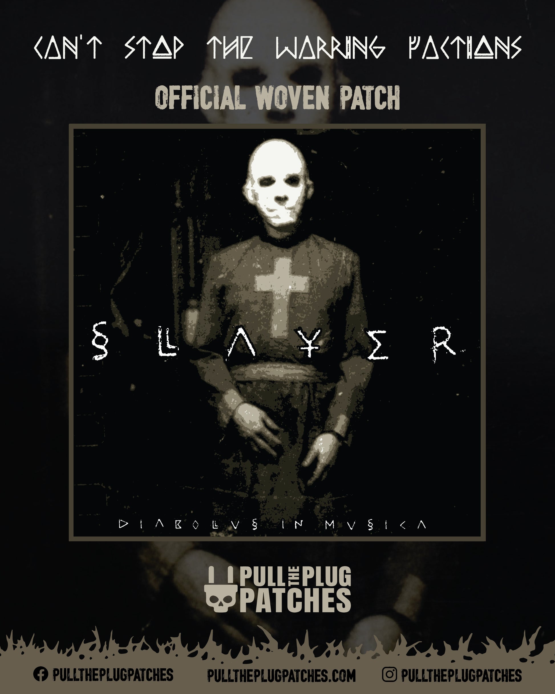 Slayer - Diabolus In Musica - Square Patch – Pull The Plug Patches