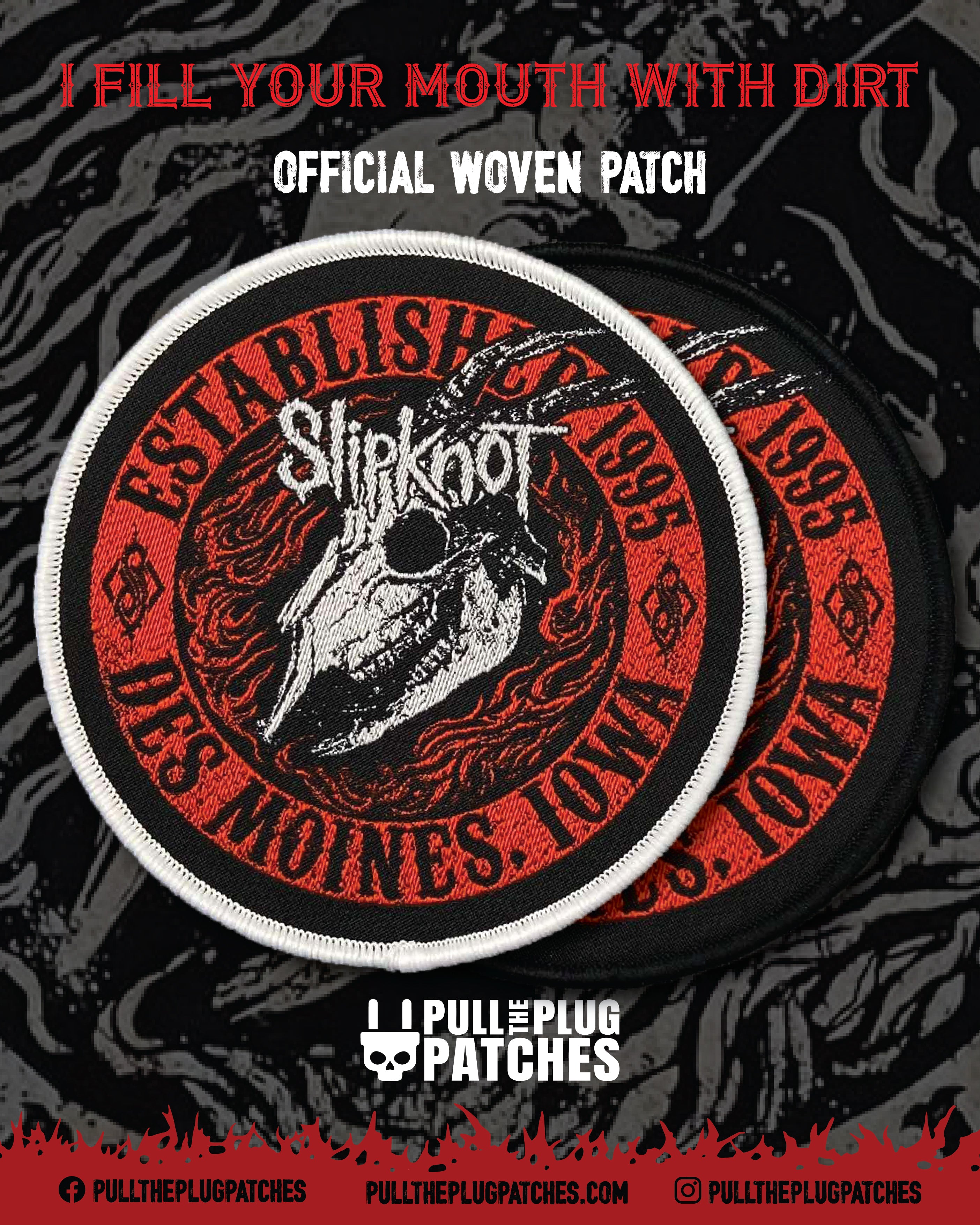 Slipknot - Established 1995 - Patch – Pull The Plug Patches
