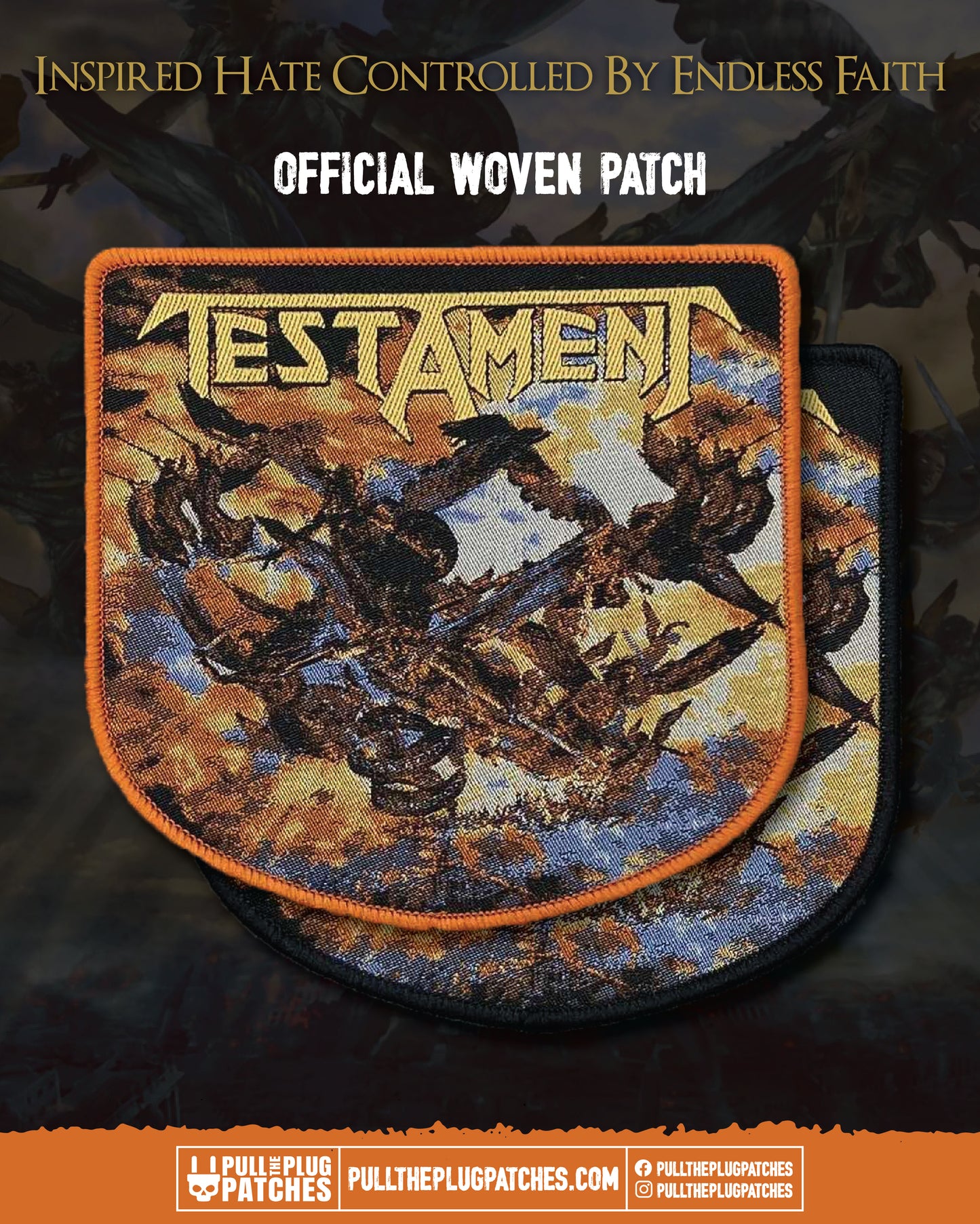 Testament - The Formation Of Damnation - Patch – Pull The Plug Patches