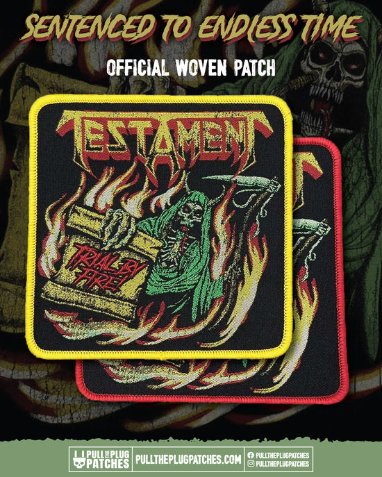 Testament - A New Way - Patch – Pull The Plug Patches