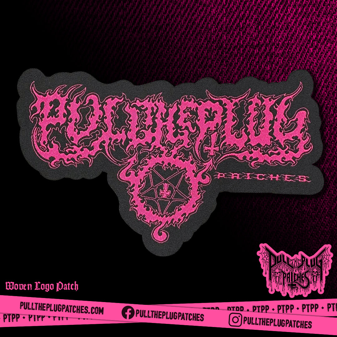 Pull The Plug Patches - Hypocrisy Logo Tribute