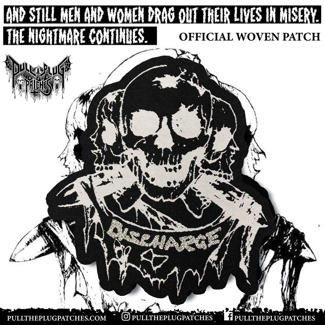 Discharge – Pull The Plug Patches