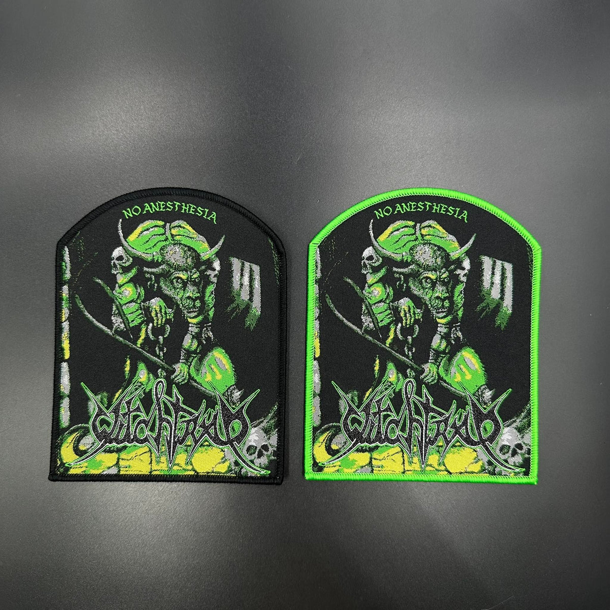 Witchtrap - No Anesthesia – Pull The Plug Patches