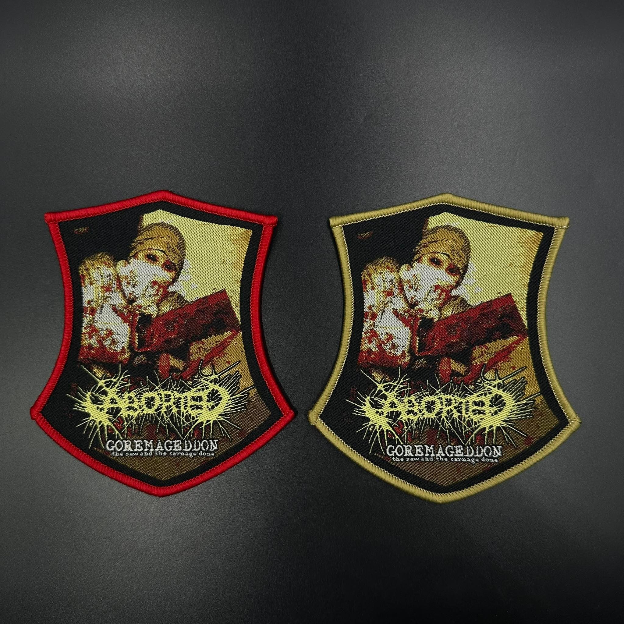 Aborted – Pull The Plug Patches