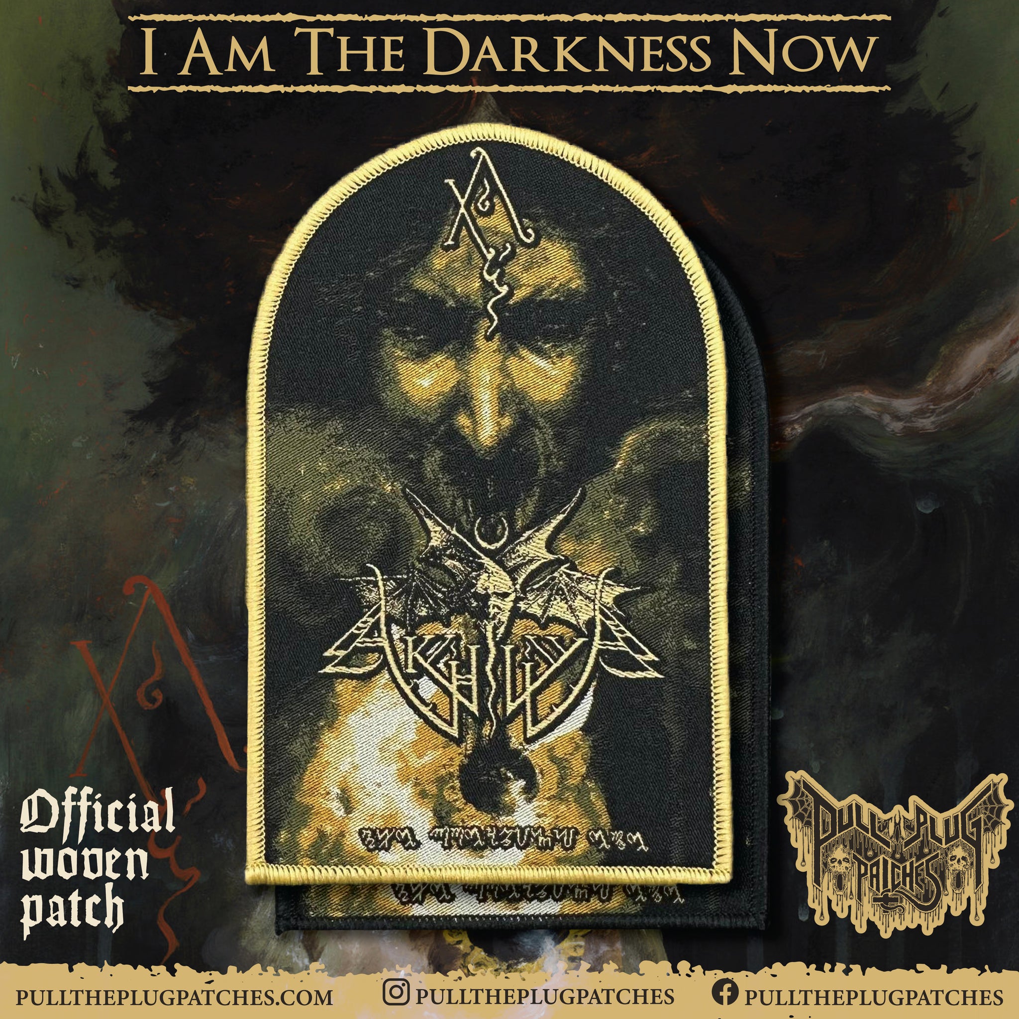 Akhlys – Pull The Plug Patches