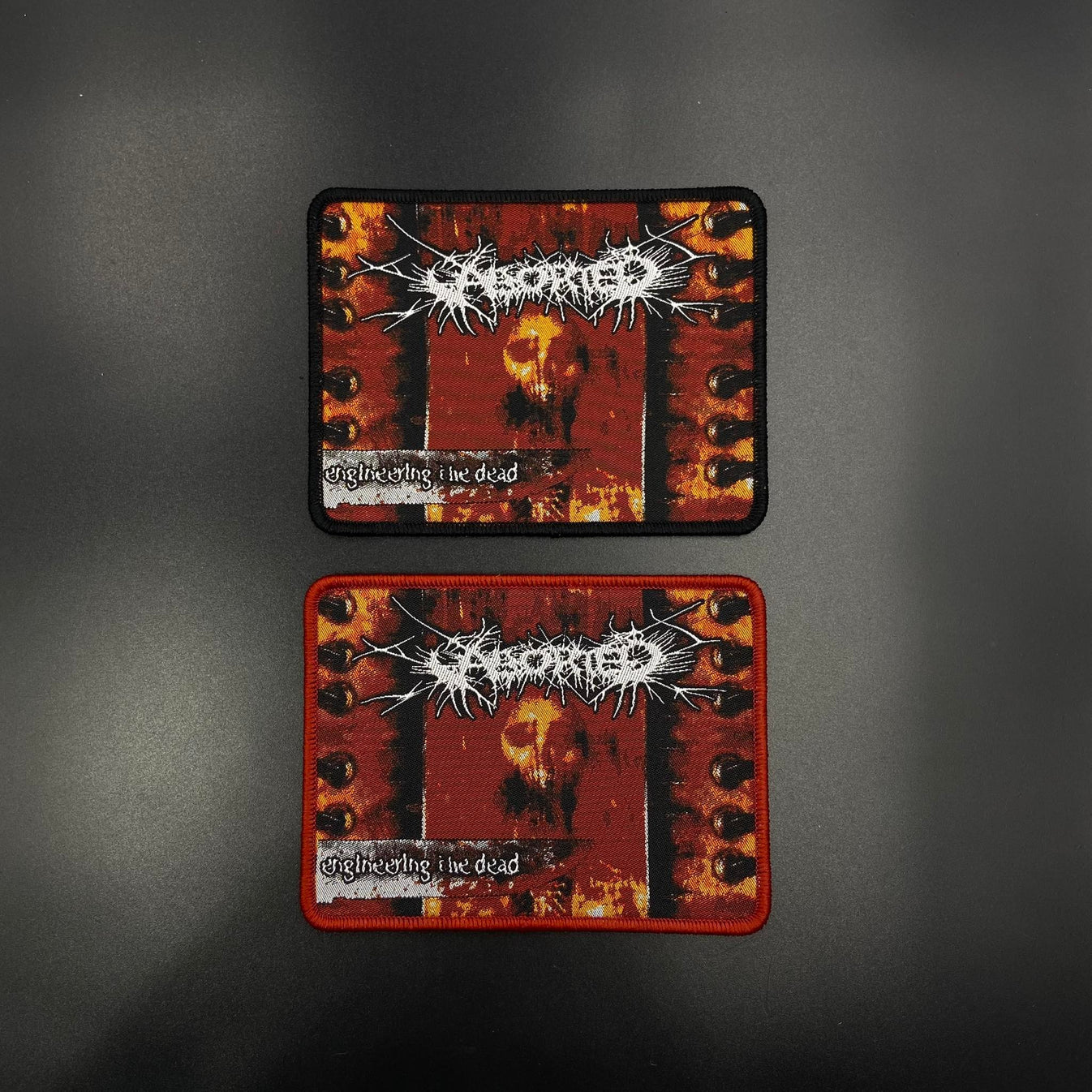 Aborted - Engineering The Dead – Pull The Plug Patches