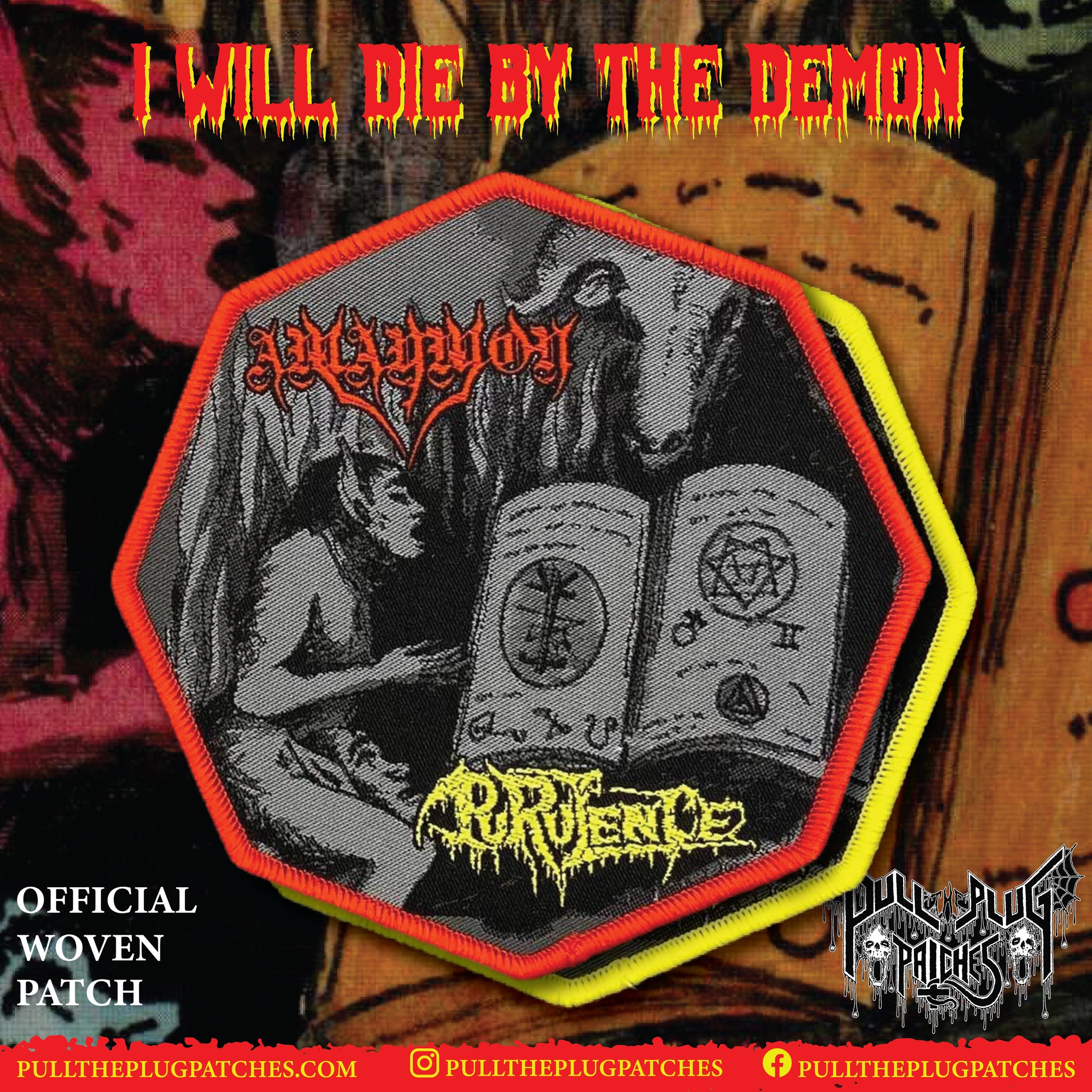 Amaymon / Purulence - Split – Pull The Plug Patches