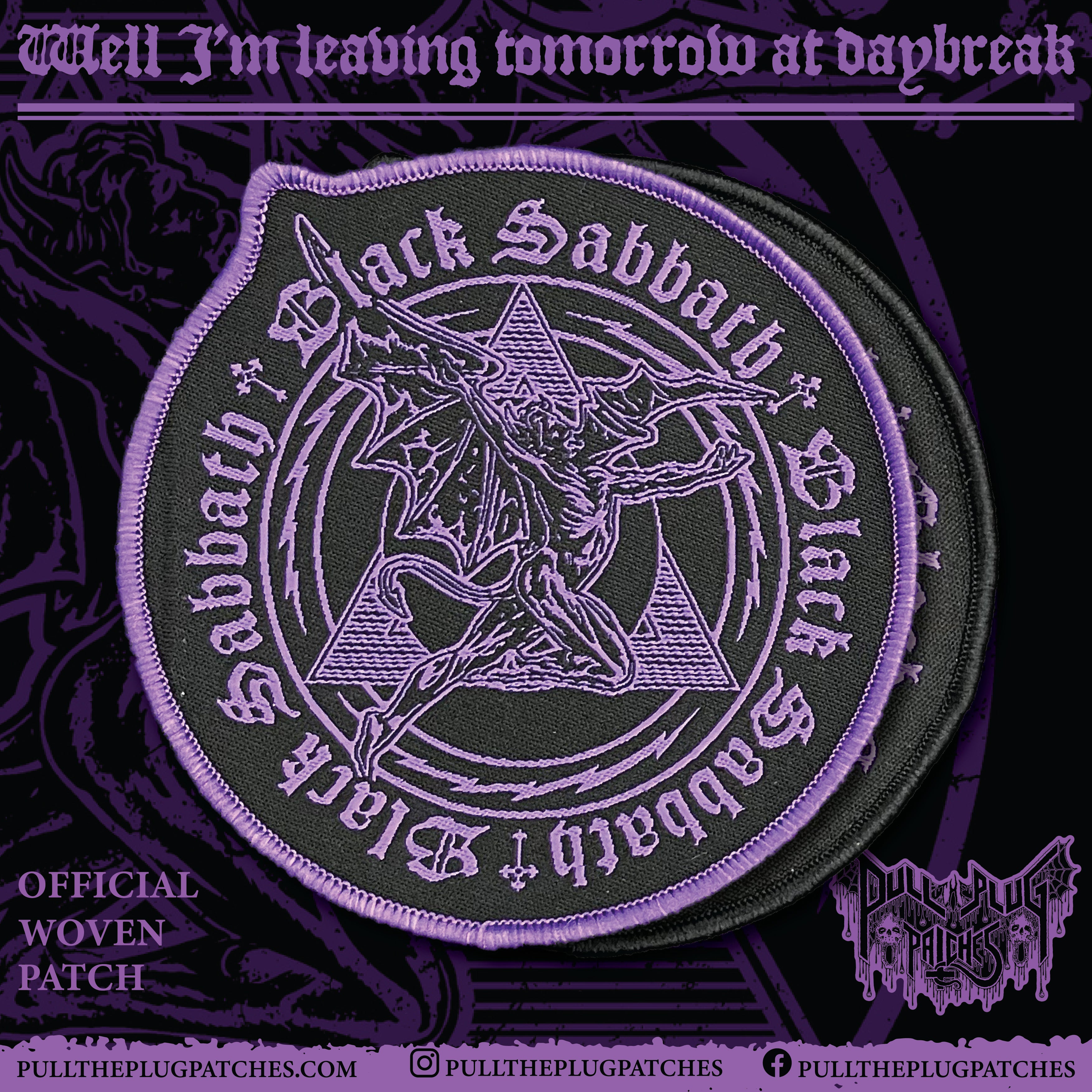 Black Sabbath - Henry - Patch – Pull The Plug Patches