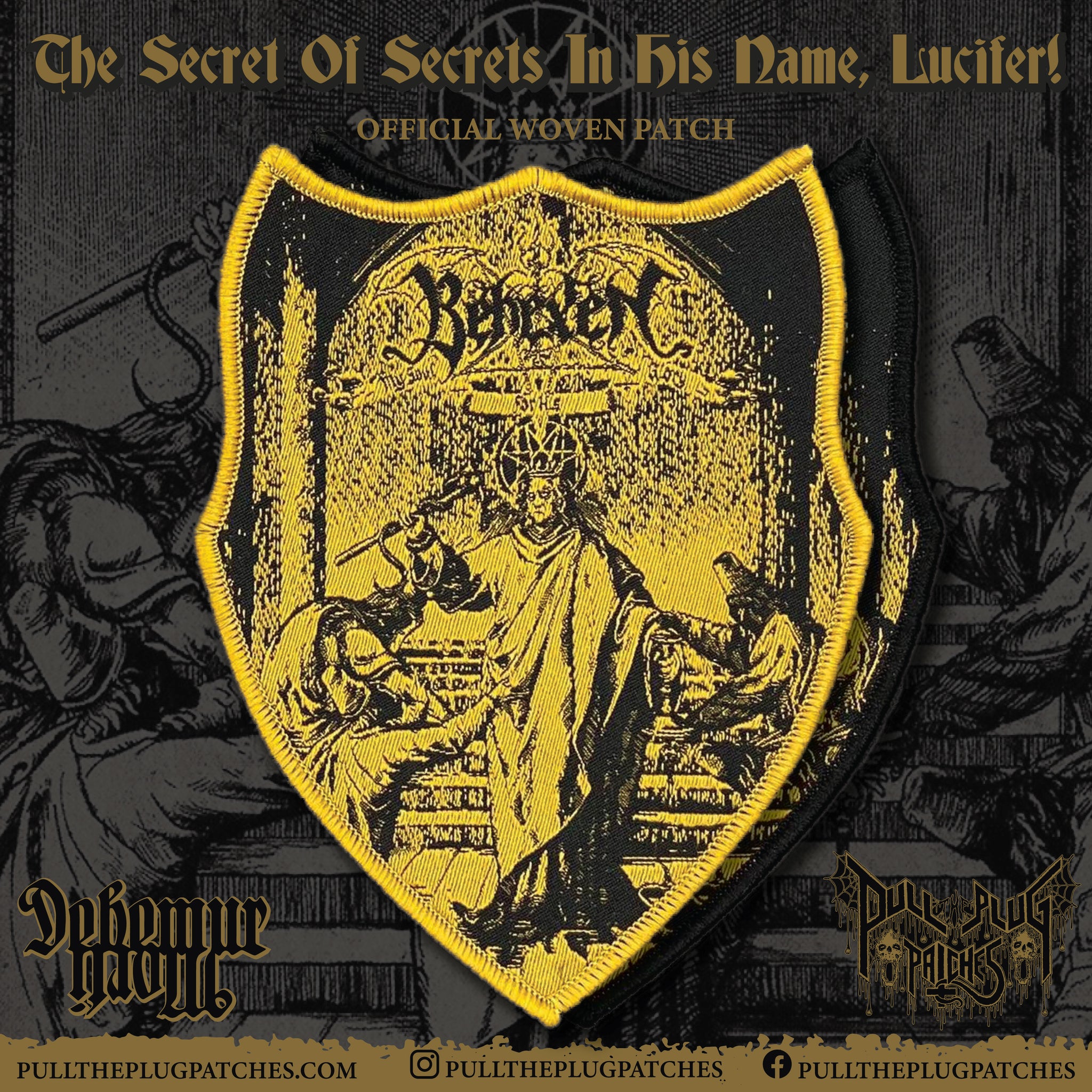 Behexen – Pull The Plug Patches