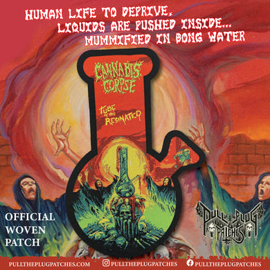 Cannabis Corpse – Pull The Plug Patches
