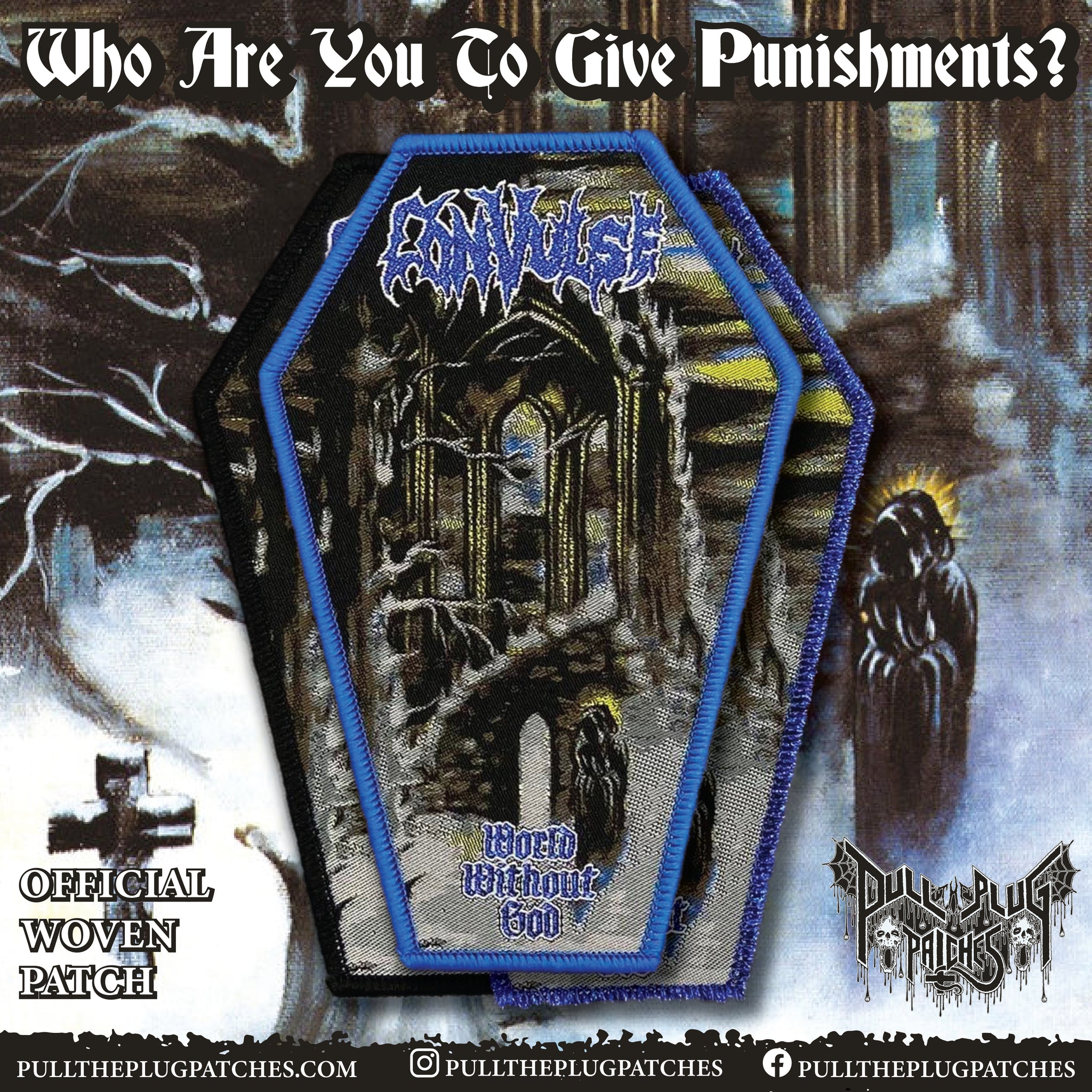 Convulse – Pull The Plug Patches