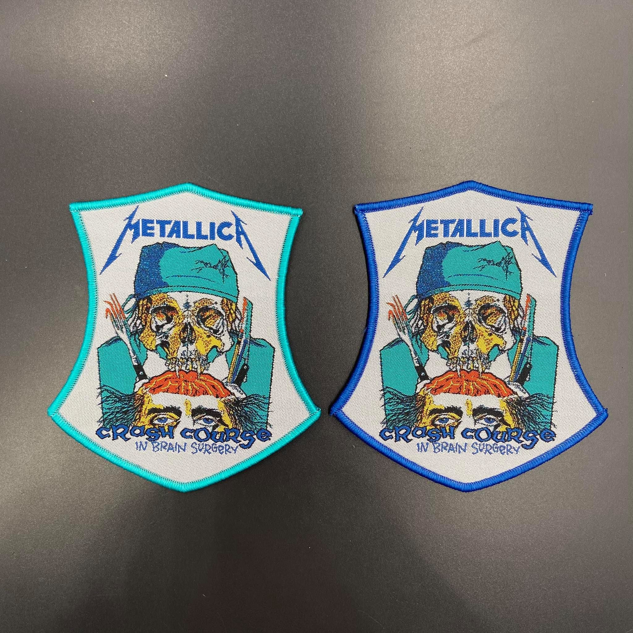 Metallica - Crash Course in Brain Surgery – Pull The Plug Patches